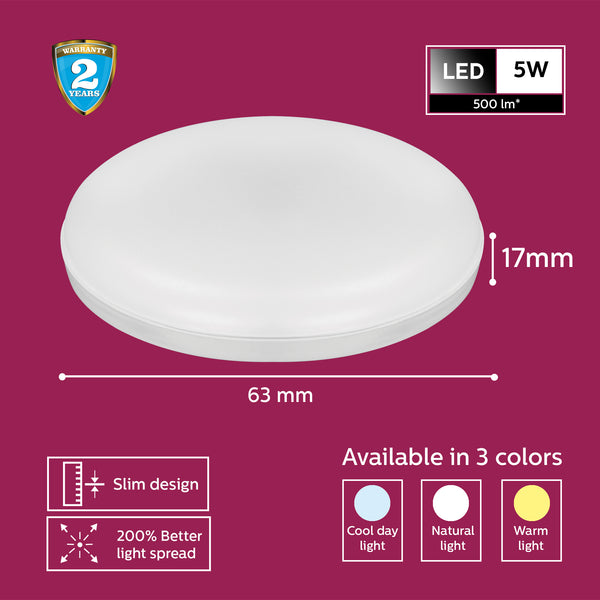 Buy Philips Full Glow Striker LED Surface light (for cabinets) Online ...