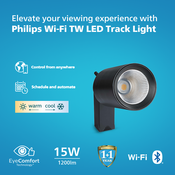 Buy Philips Wi-Fi Tunable White LED Track Light – Philips lighting ...
