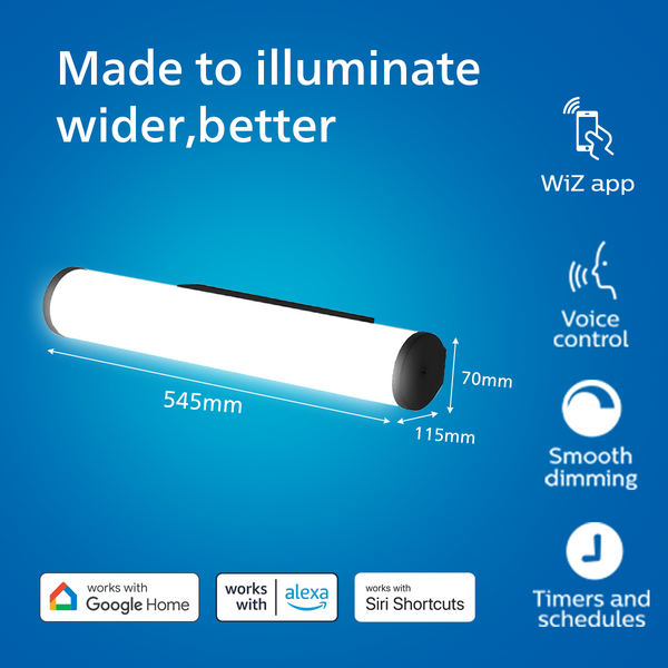 Philips Smart Wi-Fi LED Vega Wall Light – Philips lighting Online Store