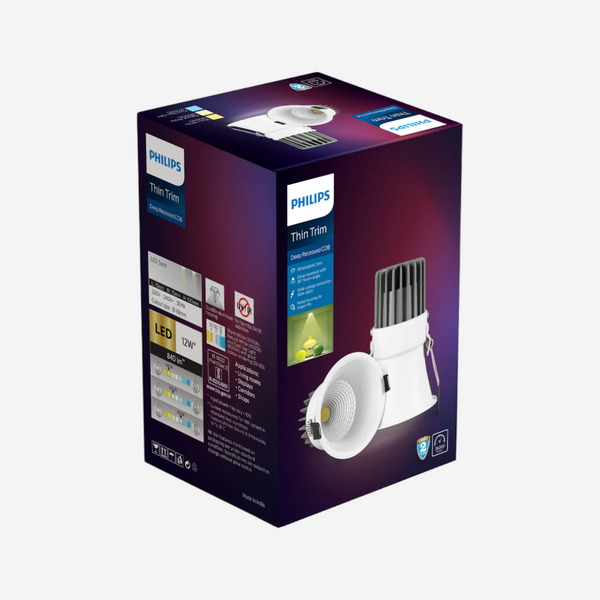 Buy Philips Deep recessed Thin Trim COB Light Online – Philips lighting ...