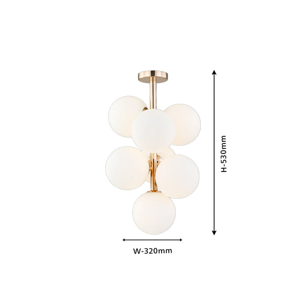 Buy Philips Divine 7-Head Ceiling Chandelier Online – Philips lighting ...