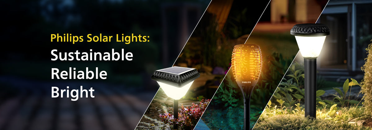 Buy Outdoor Solar Lights for Your Home – Philips lighting Online Store