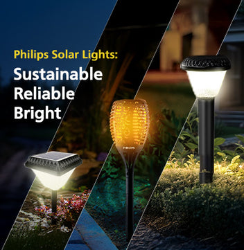 Buy Outdoor Solar Lights for Your Home – Philips lighting Online Store